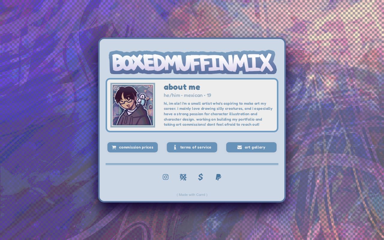 boxedmuffinmix art comms